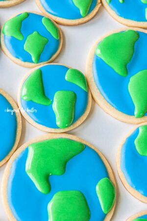 Earth Day Cookies - Beyond the Butter