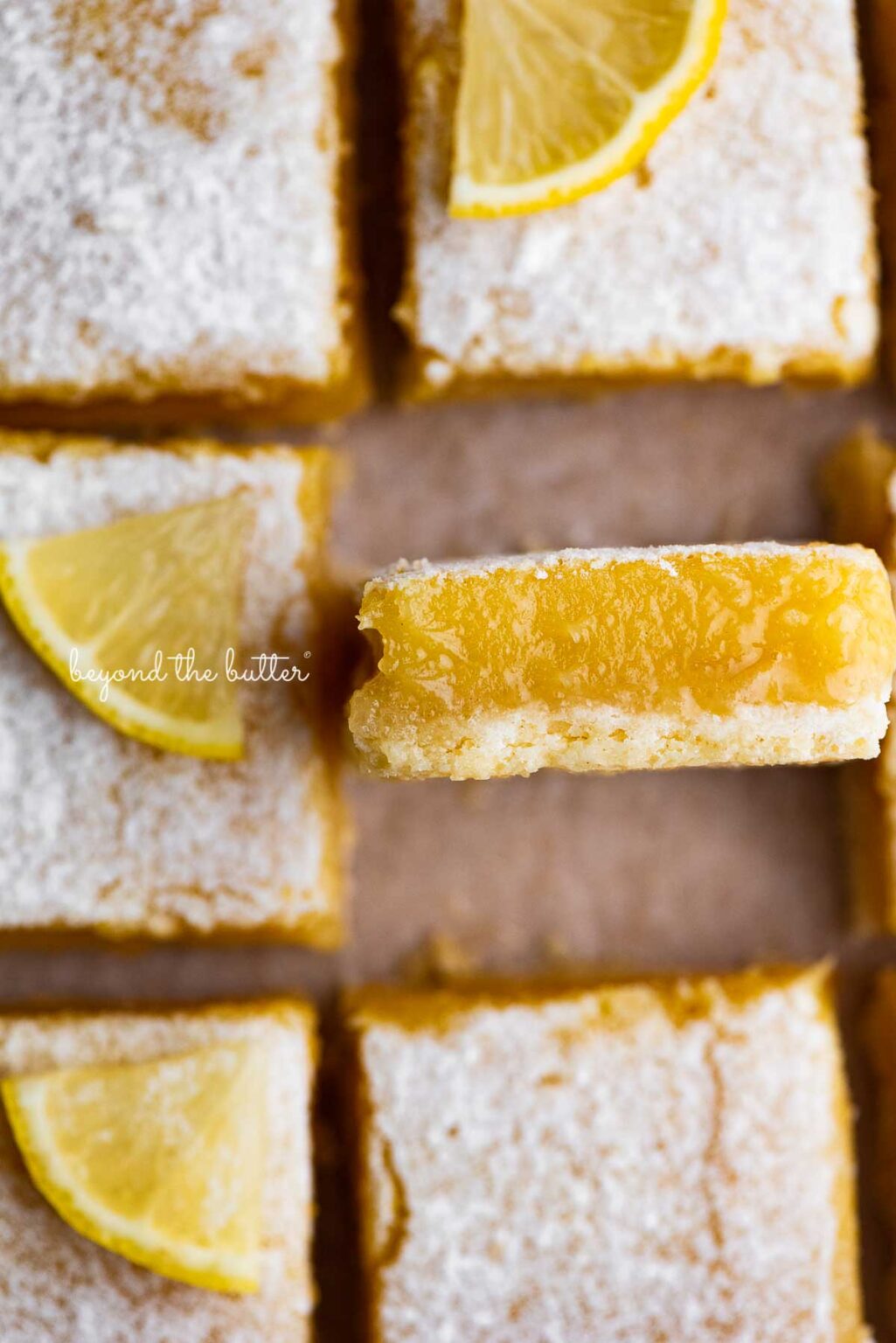 Super Easy Lemon Bars - Beyond the Butter