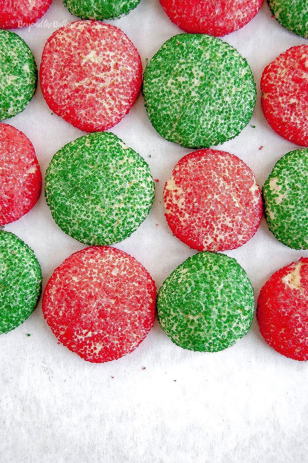 Almond Sprinkle Cookies - Beyond the Butter
