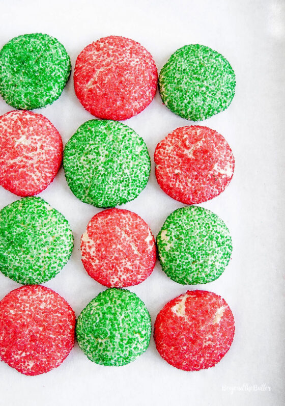 Almond Sprinkle Cookies - Beyond the Butter