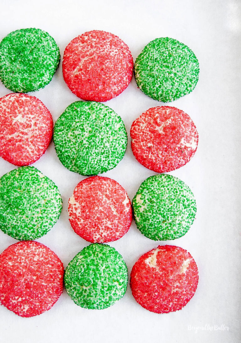 Almond Sprinkle Cookies - Beyond the Butter