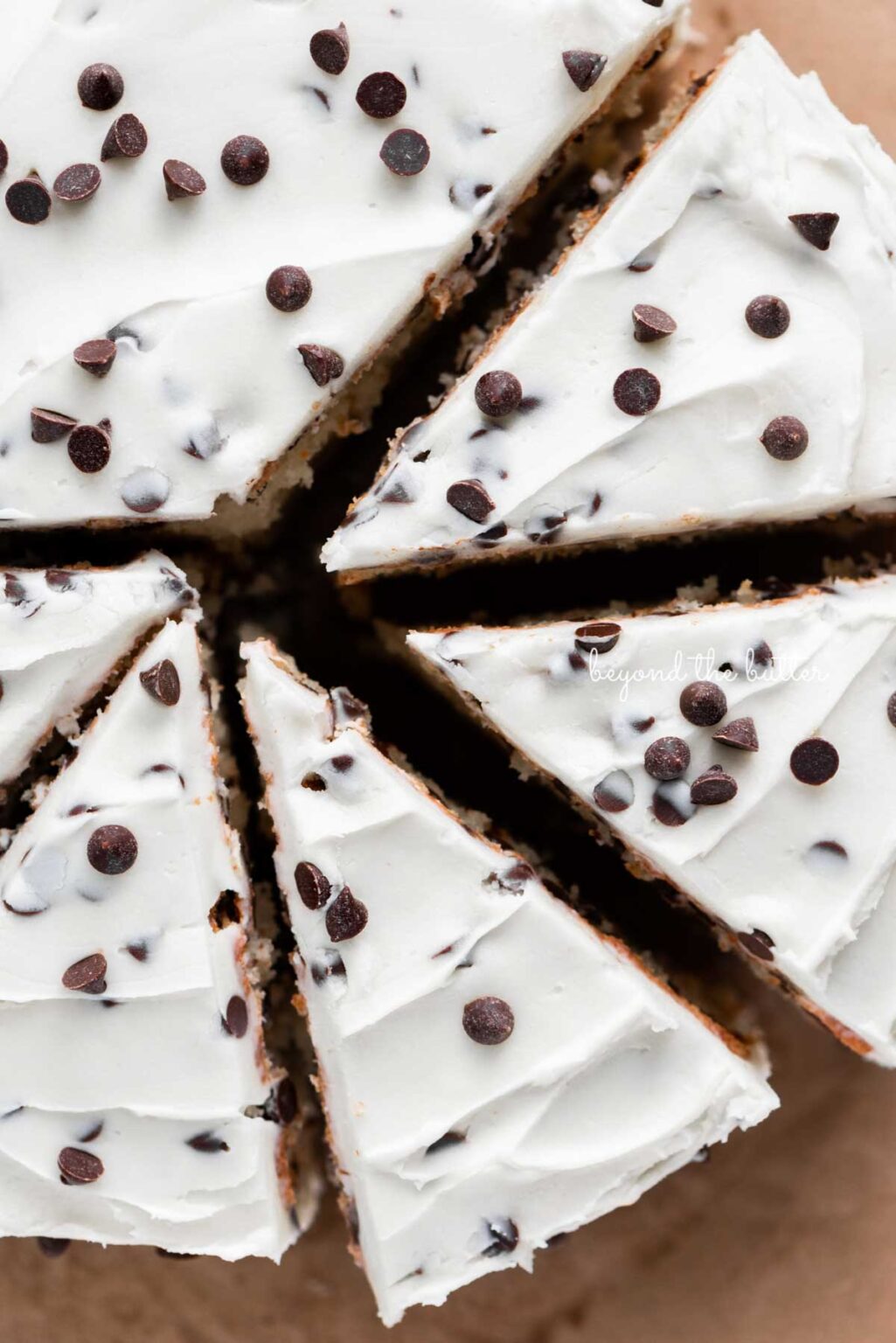 Chocolate Chip Cake - Beyond the Butter