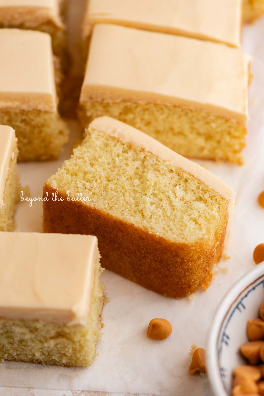 Butterscotch Krimpet Sheet Cake - Beyond the Butter