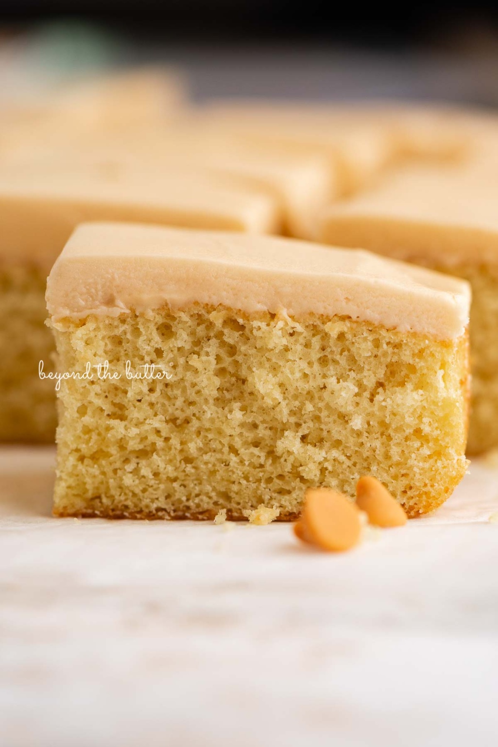 Butterscotch Krimpet Sheet Cake - Beyond the Butter