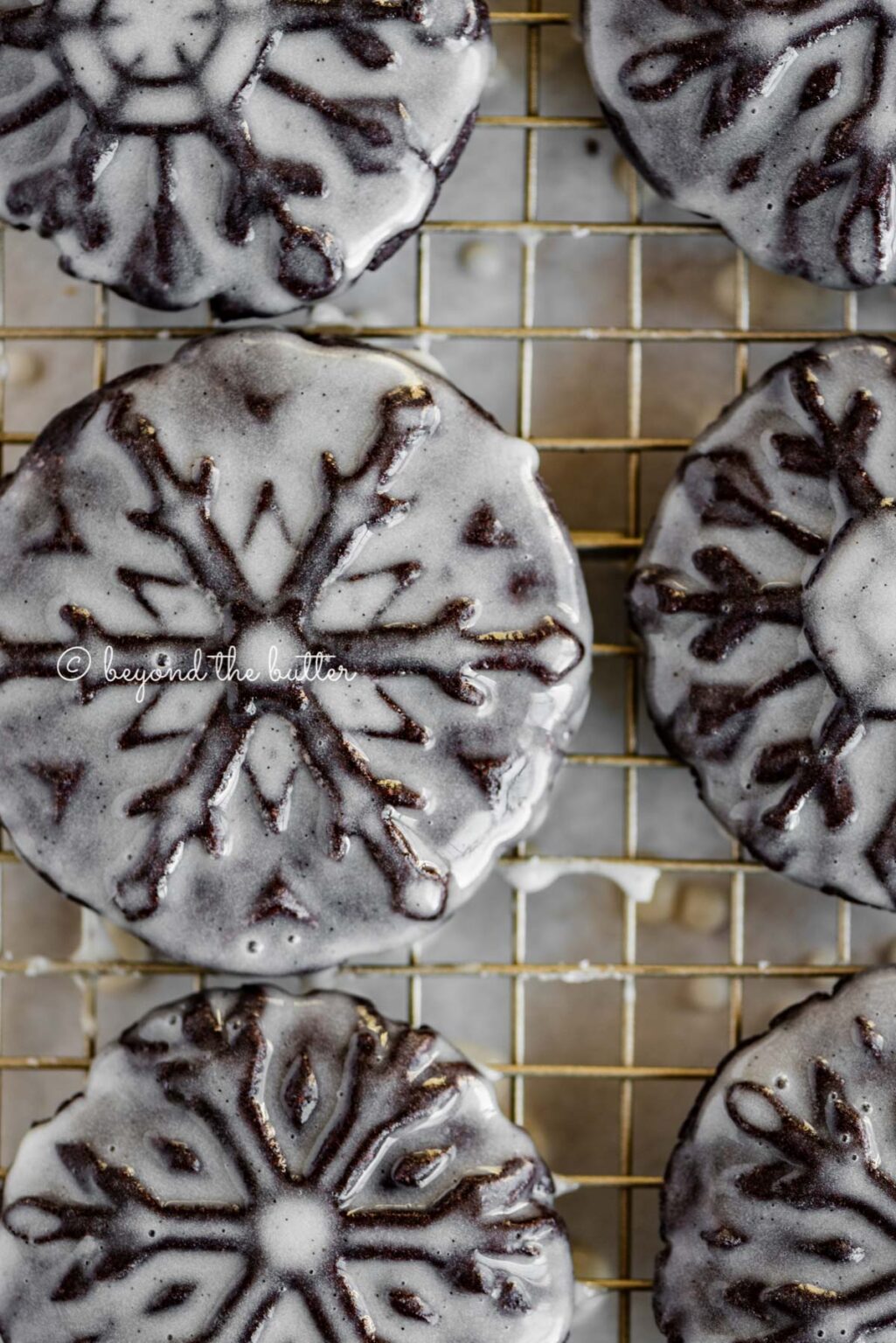 Homemade Oreo Snowflake Cookies - Beyond the Butter