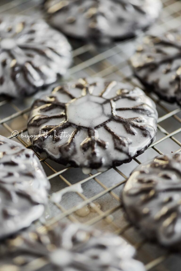 Homemade Oreo Snowflake Cookies - Beyond the Butter