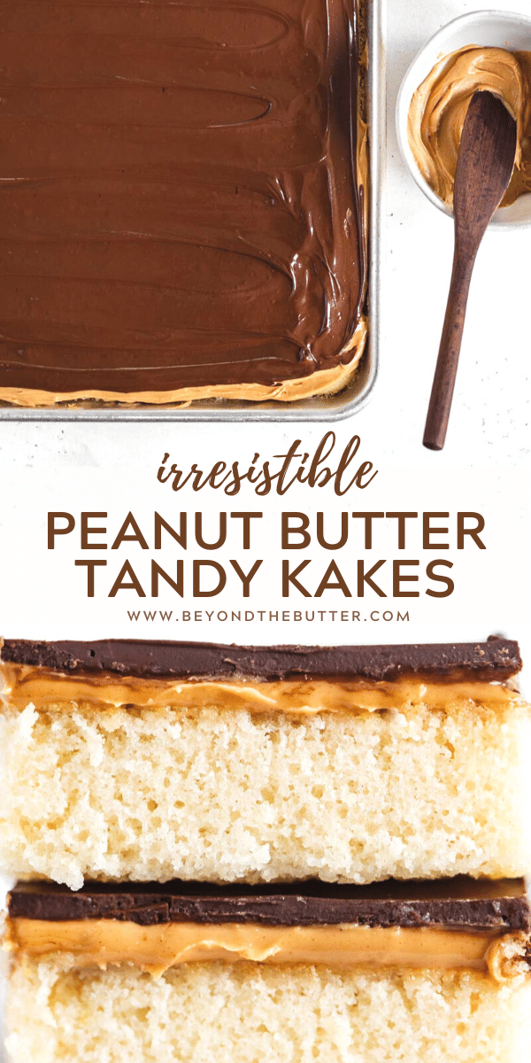 Irresistible Peanut Butter Tandy Kakes - Beyond the Butter