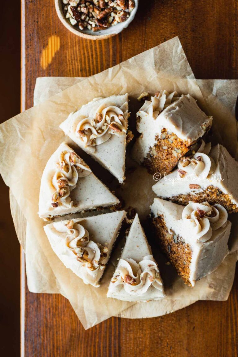 Single Layer Carrot Cake - Beyond the Butter