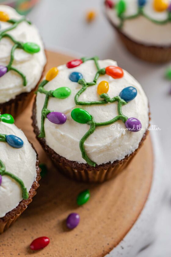 Small Batch Gingerbread Cupcakes - Beyond the Butter