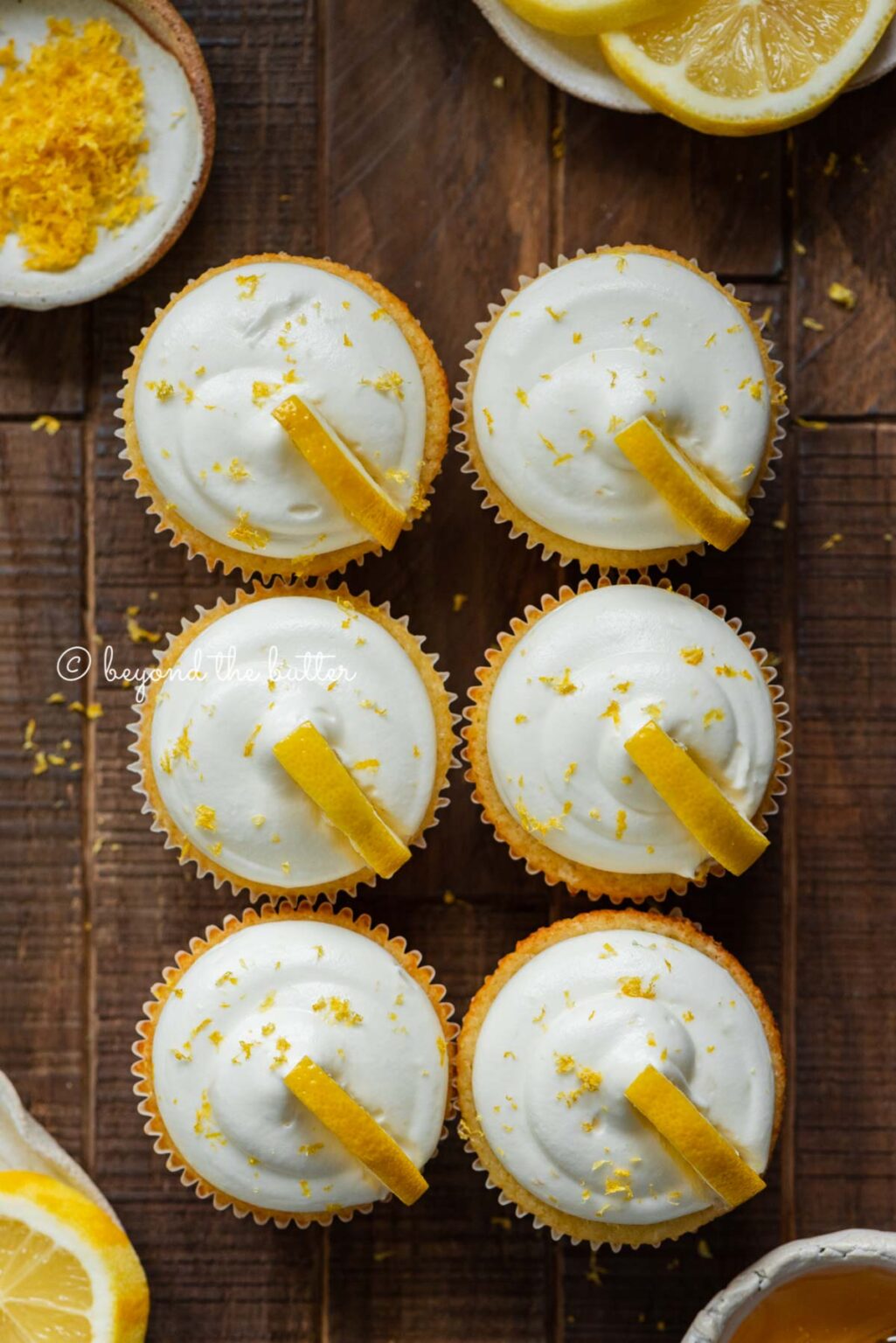 Small Batch Lemon Cupcakes - Beyond the Butter