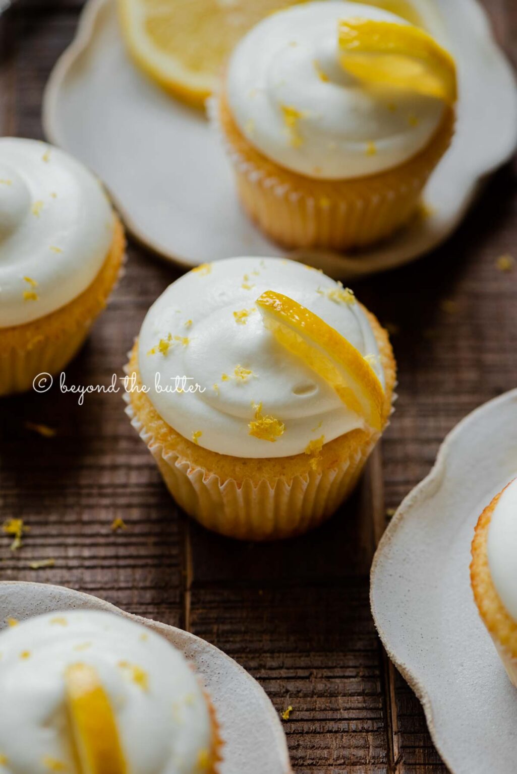 Small Batch Lemon Cupcakes - Beyond the Butter