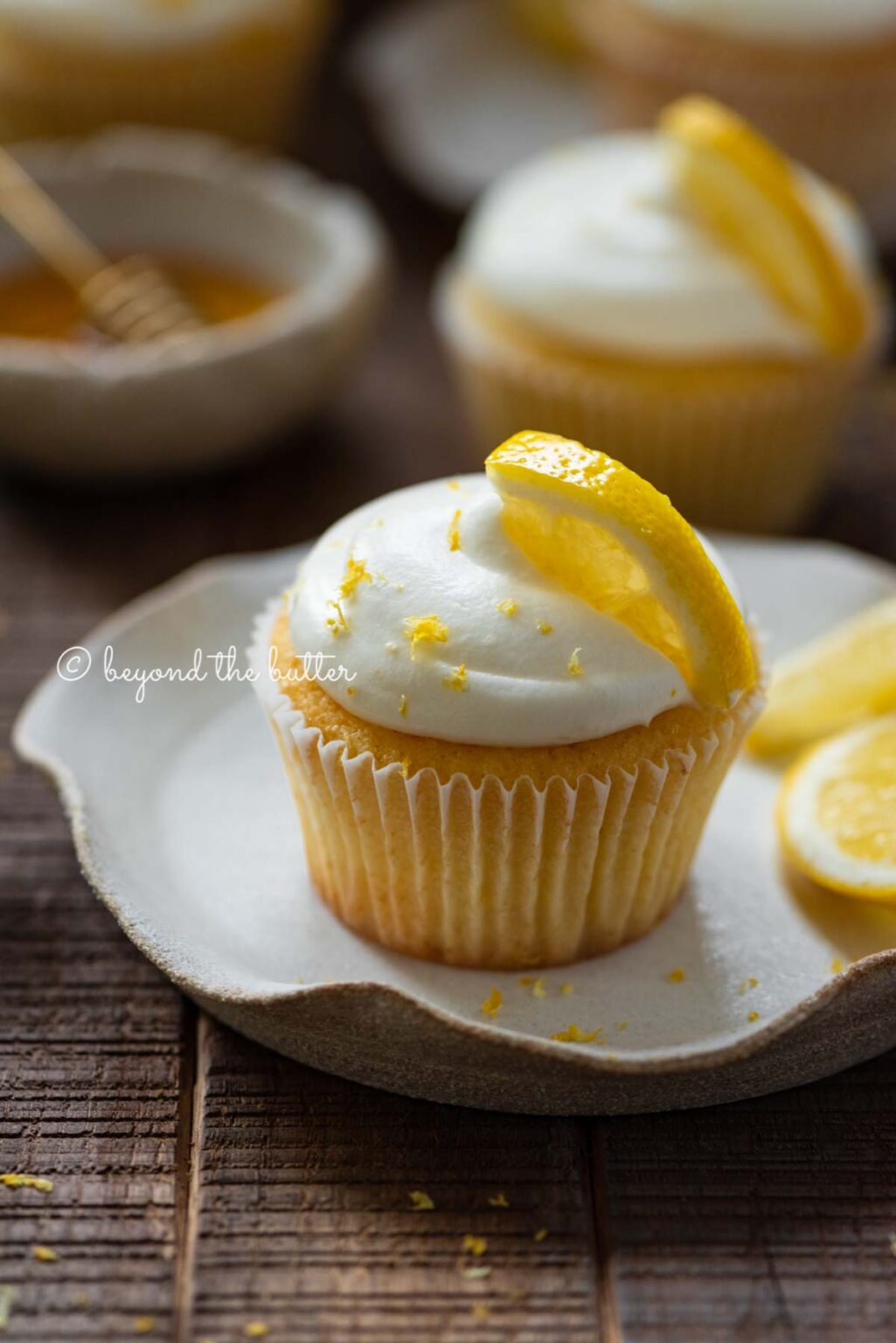 Small Batch Lemon Cupcakes - Beyond the Butter