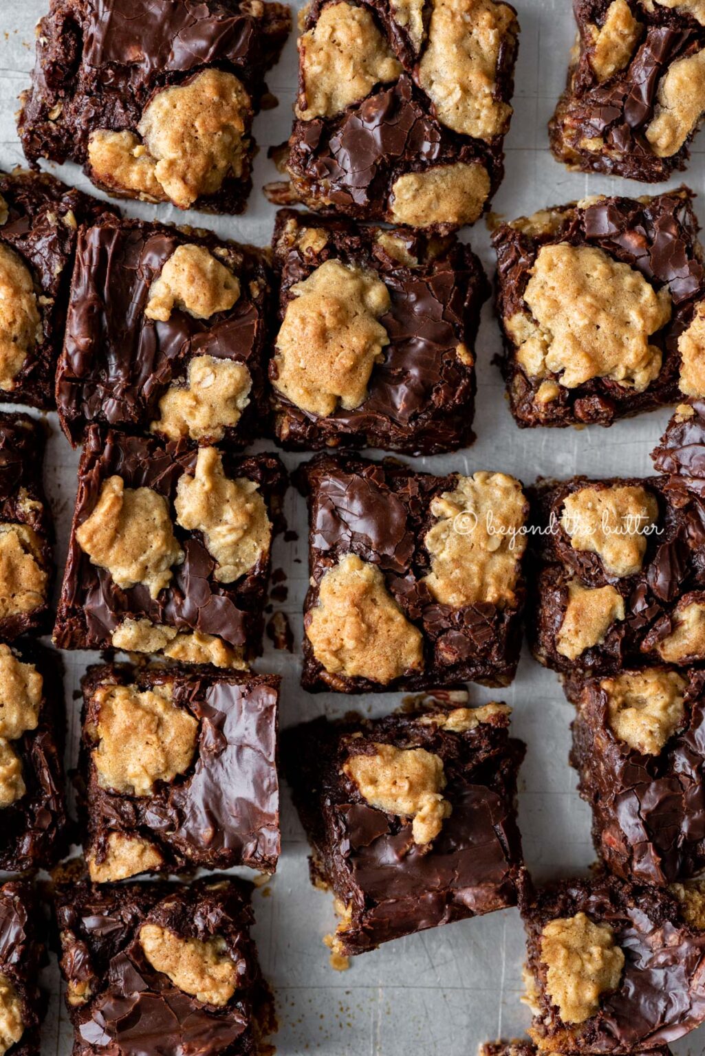 Classic Fudge Nut Bars - Beyond the Butter