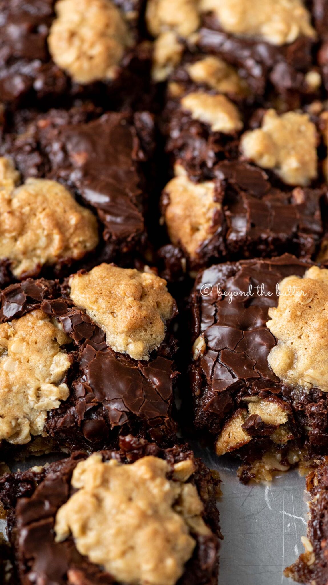 Classic Fudge Nut Bars - Beyond the Butter