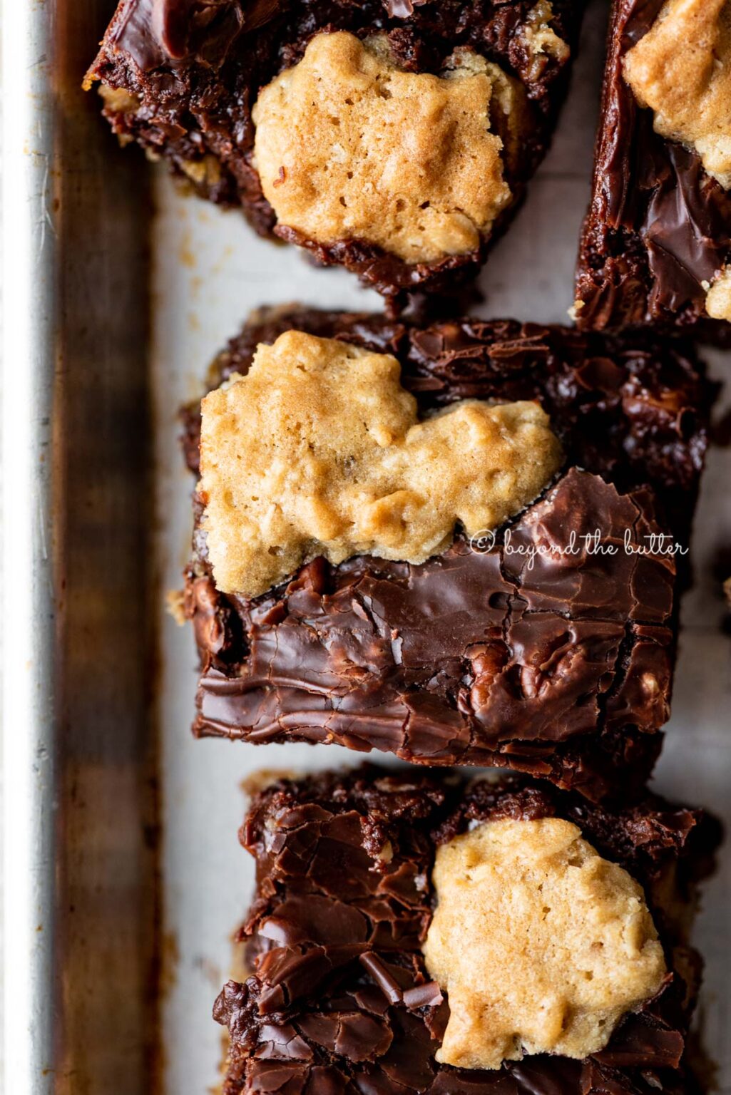 Classic Fudge Nut Bars - Beyond the Butter