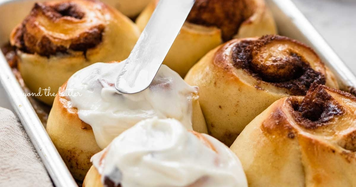 Small Batch Cinnamon Rolls - Beyond the Butter
