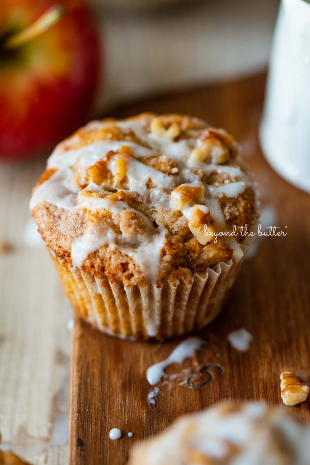 Apple Cinnamon Streusel Muffins - Beyond the Butter