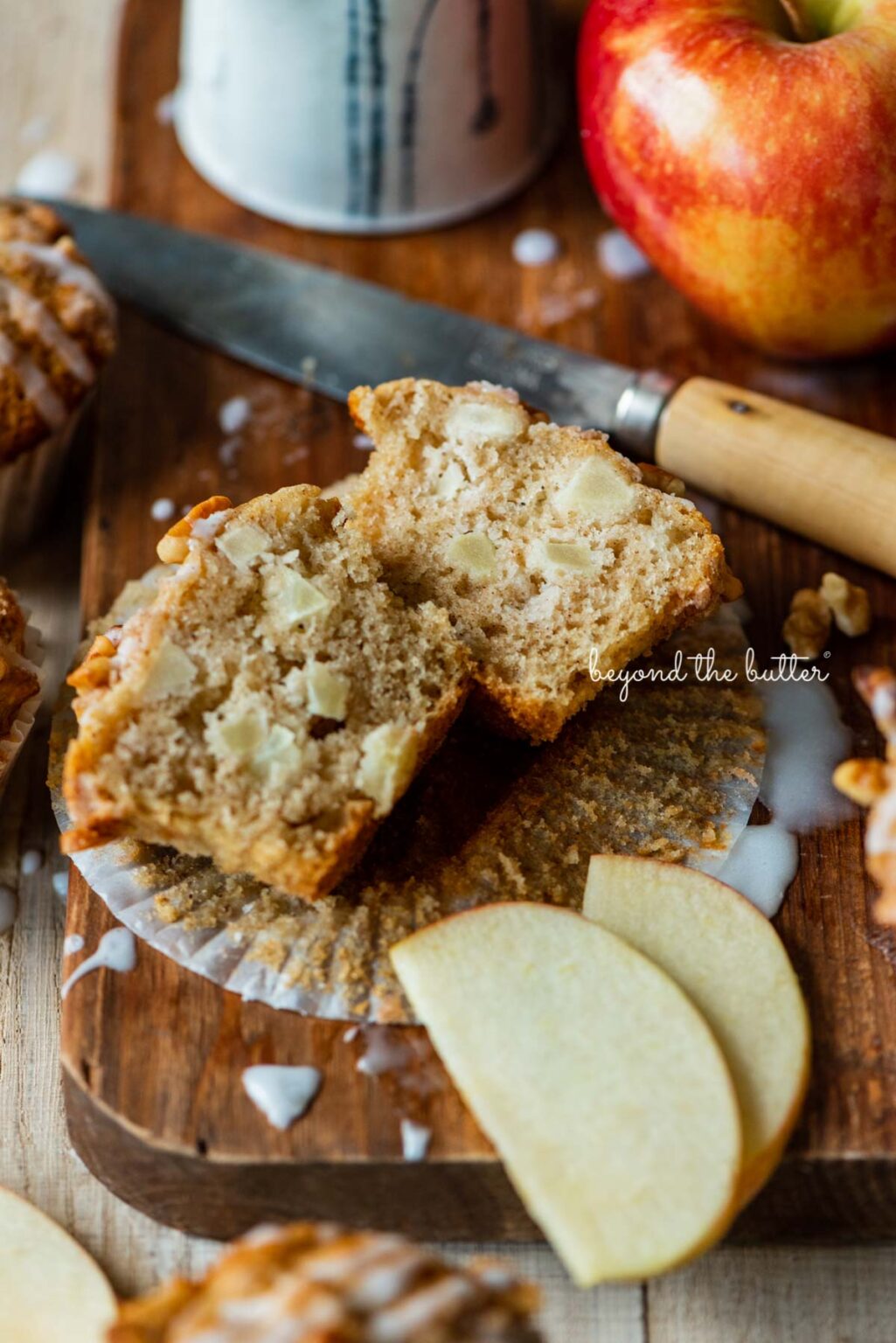 Apple Cinnamon Streusel Muffins - Beyond the Butter