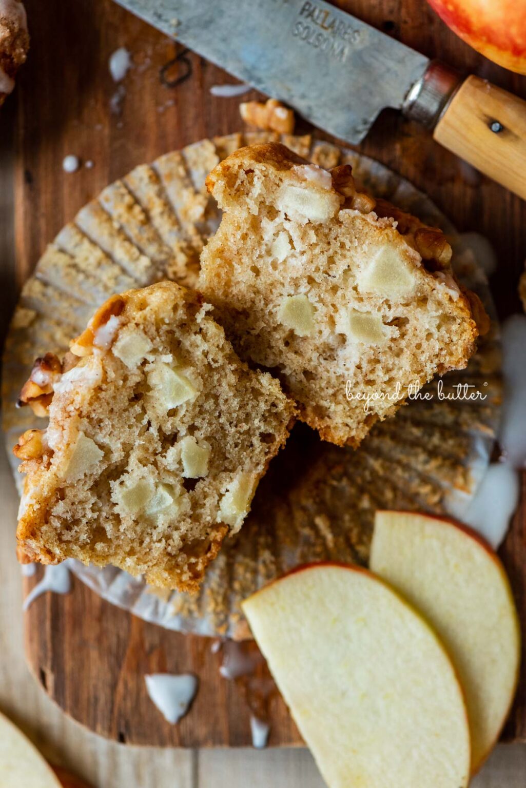 Apple Cinnamon Streusel Muffins - Beyond the Butter