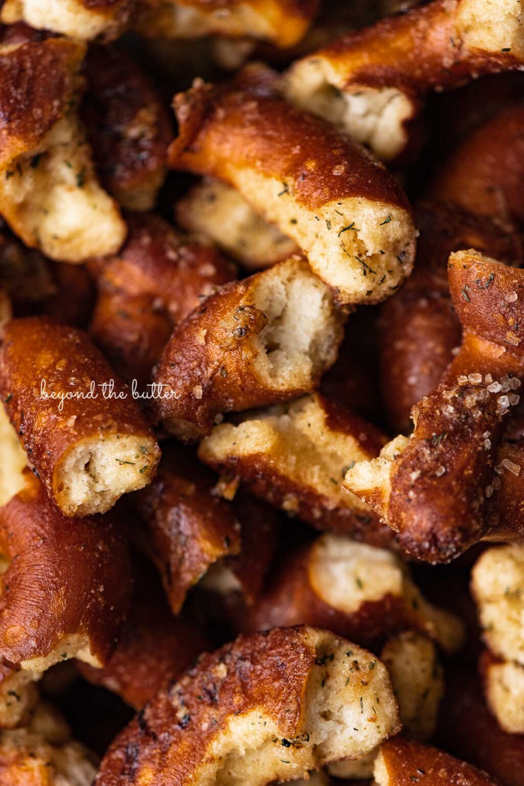 Seasoned Pretzels - Beyond the Butter