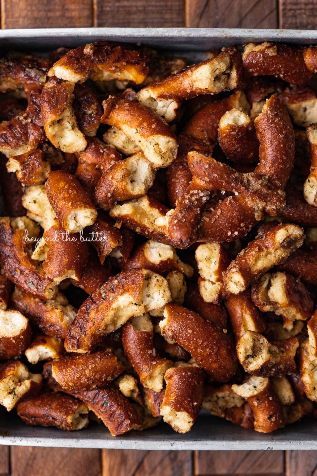 Seasoned Pretzels - Beyond the Butter