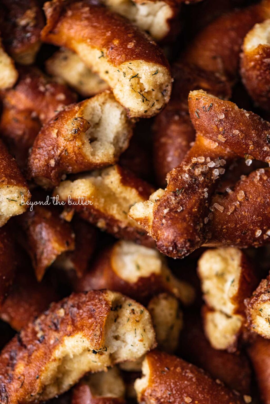 Seasoned Pretzels - Beyond the Butter