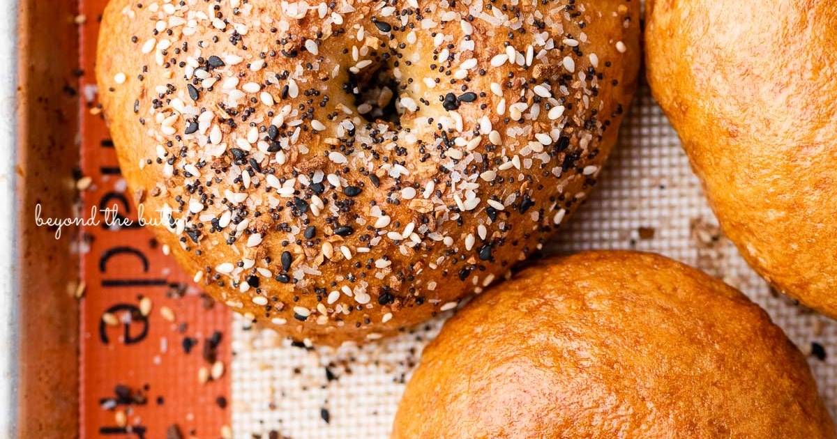 Easy Homemade Bagels - Beyond the Butter