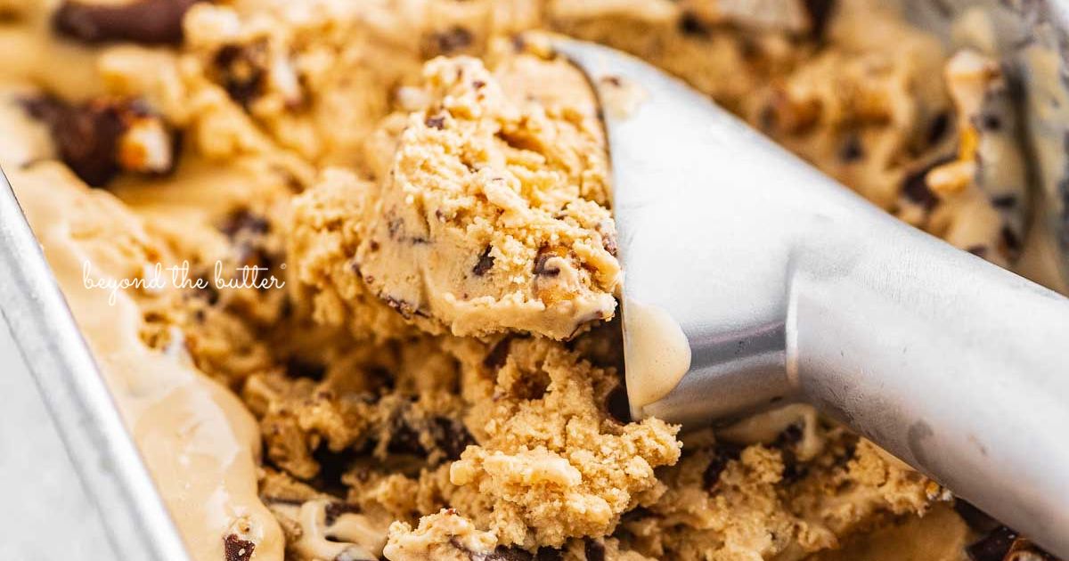 Dulce de Leche Ice Cream with Chocolate Covered Pretzels - Beyond the ...