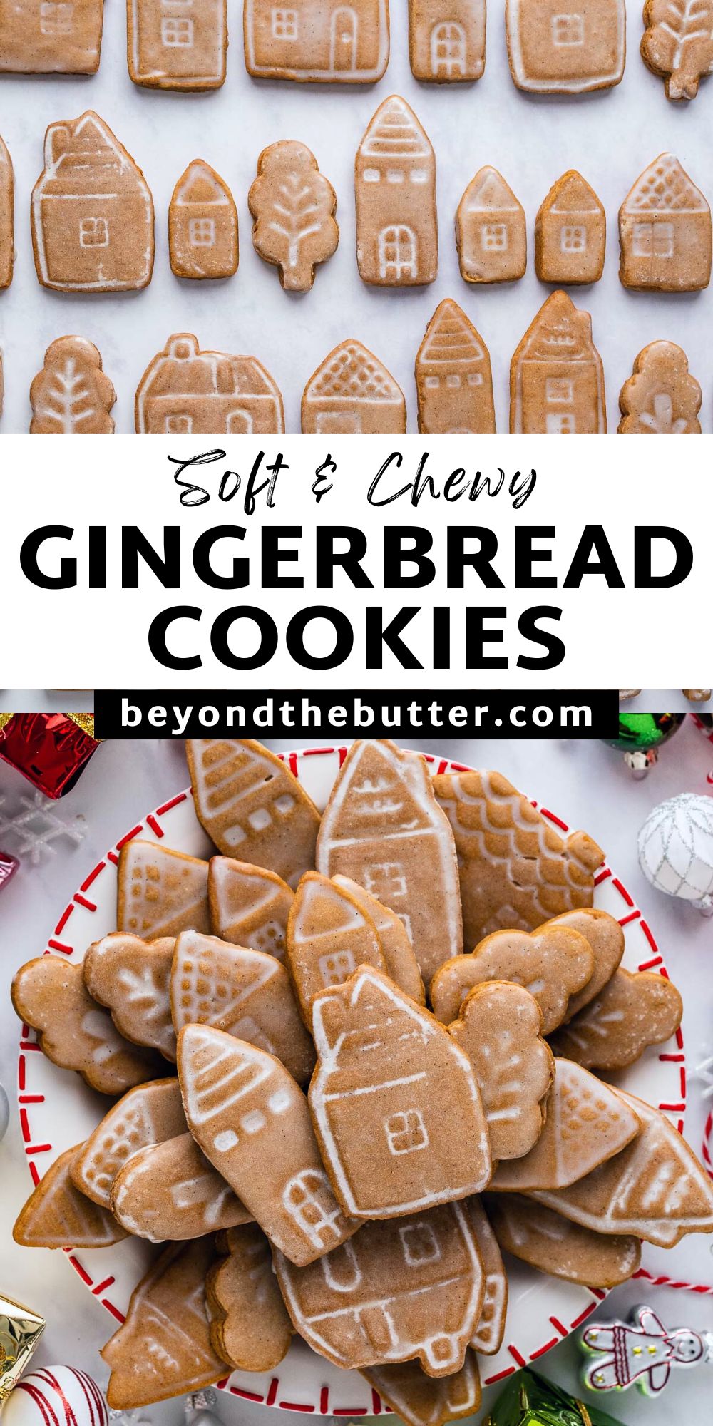 Soft and Chewy Gingerbread Cookies - Beyond the Butter