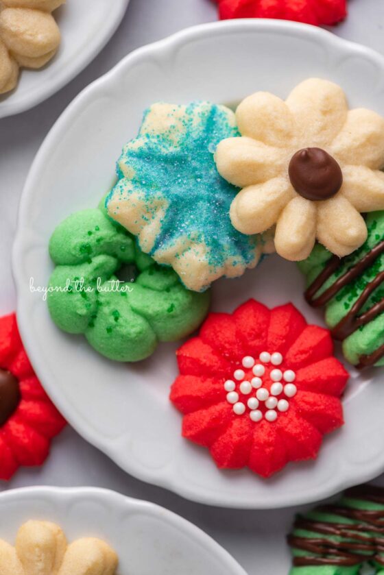Classic Spritz Cookies - Beyond the Butter