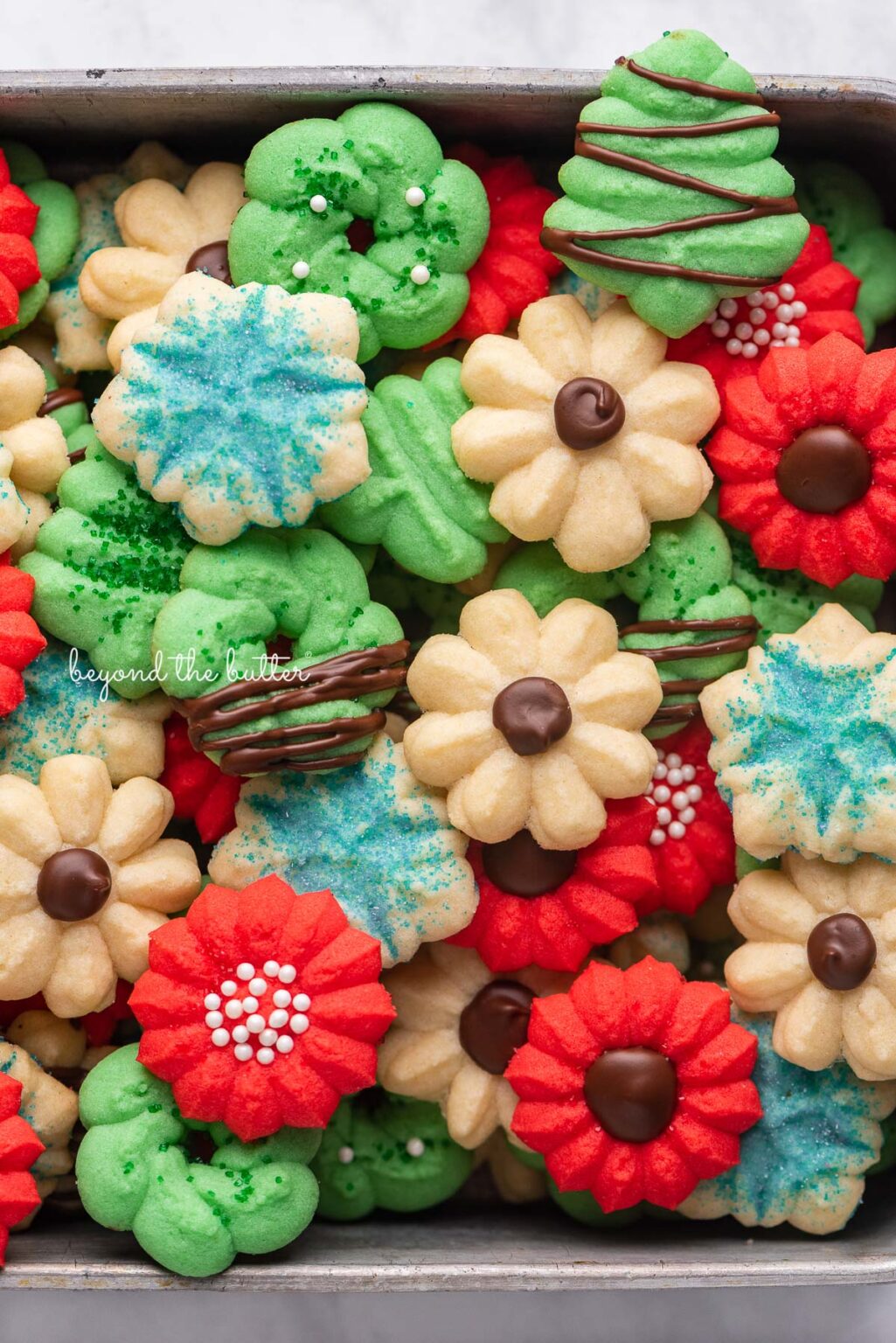 Classic Spritz Cookies - Beyond the Butter