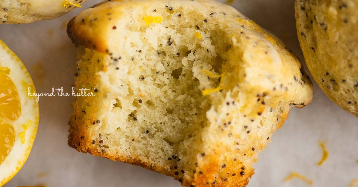 Easy Lemon Poppy Seed Muffins - Beyond the Butter