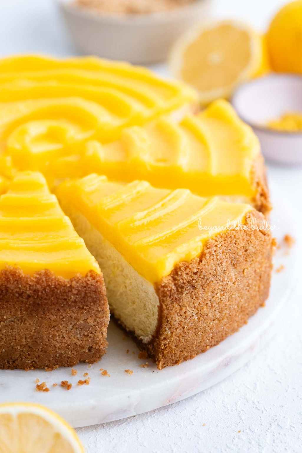 Lemon Cheesecake - Beyond the Butter