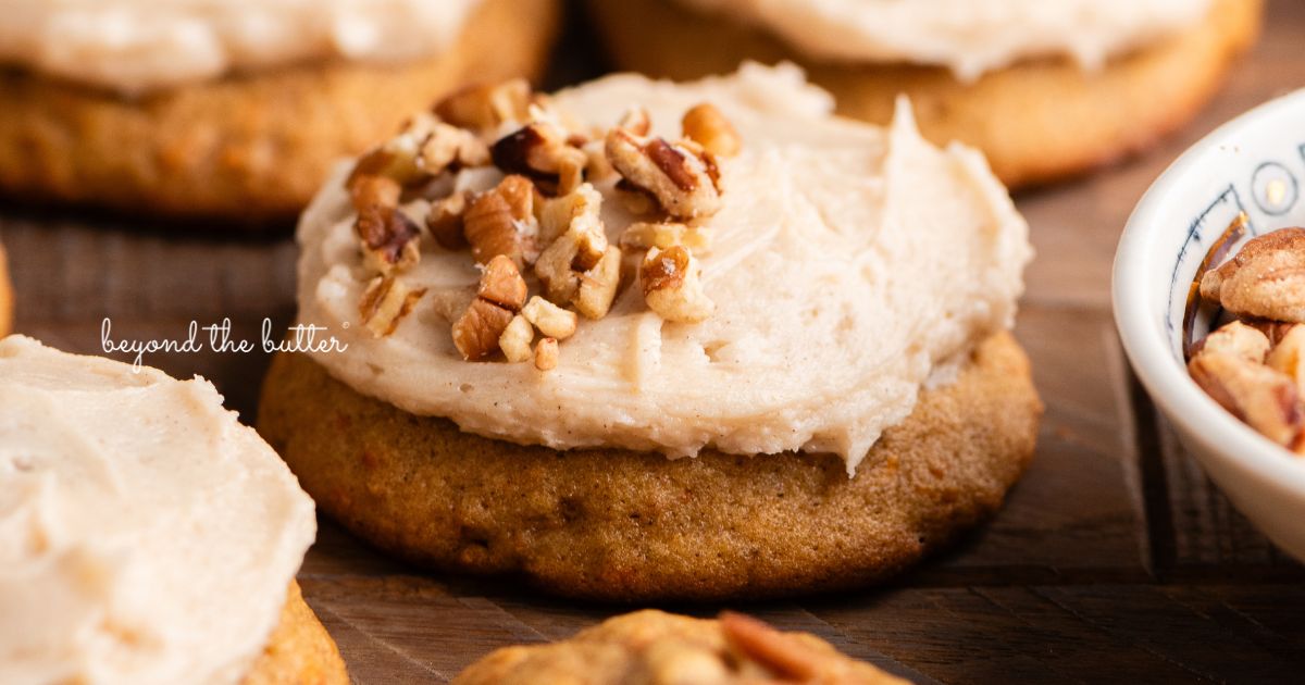 Easy Carrot Cake Cookies - Beyond the Butter