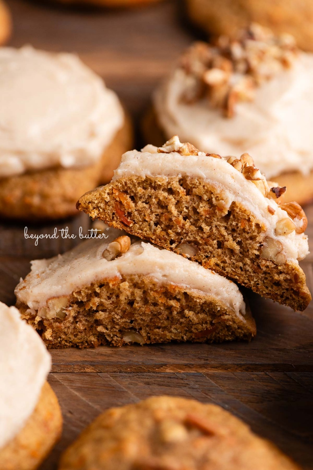 Easy Carrot Cake Cookies - Beyond the Butter