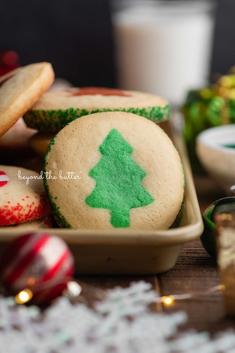 Holiday Slice and Bake Cookies - Beyond the Butter