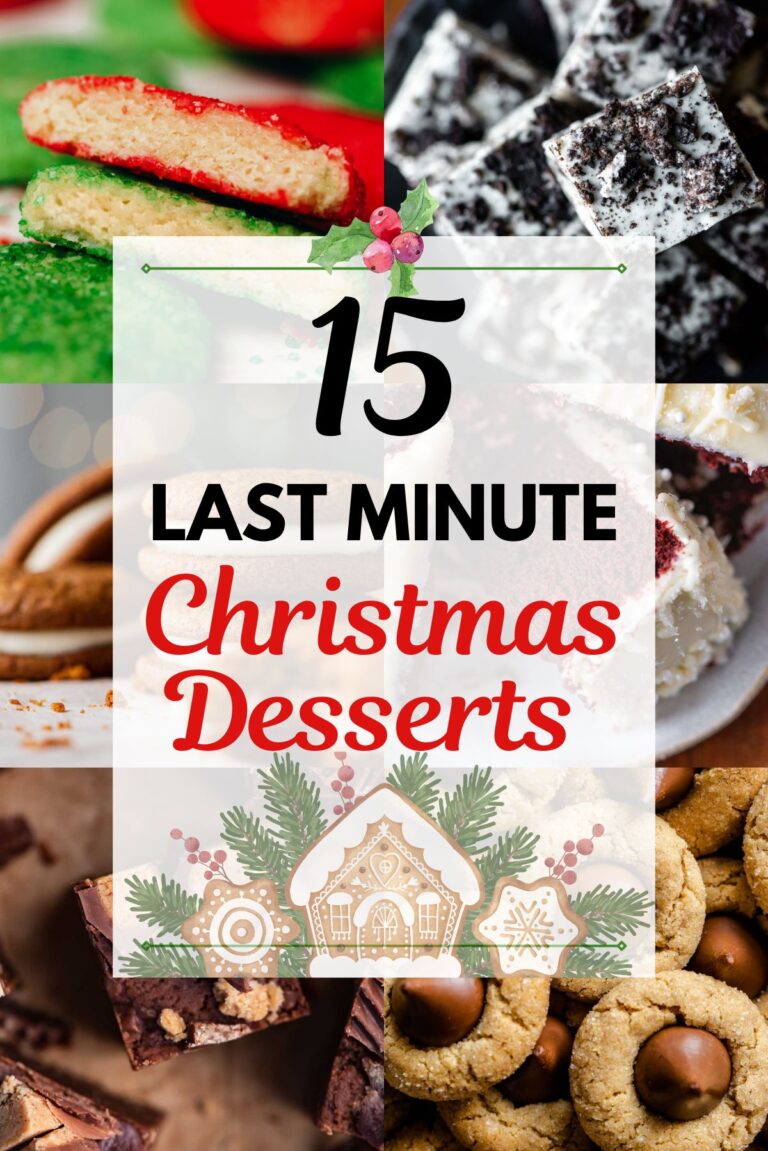 15 Last Minute Christmas Desserts - Beyond the Butter